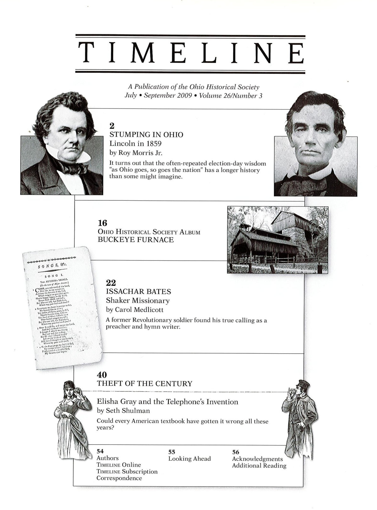 2009 July/Sept Timeline Magazine | Ohio History Store