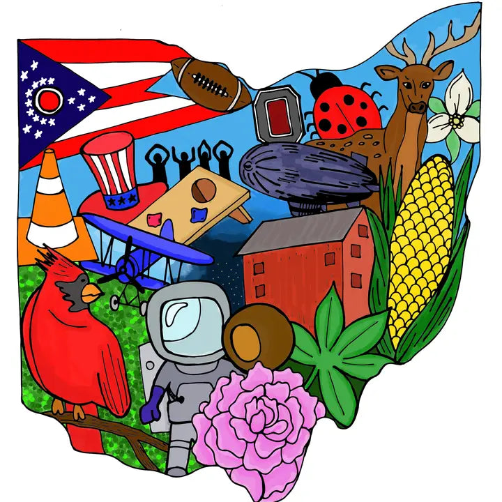 Ohio Symbol Sticker | Ohio History Store