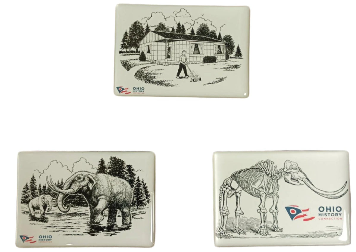 OHC Pencil Sketch Magnets | Ohio History Store