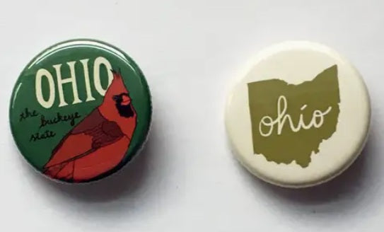 Ohio Button Pins | Ohio History Store
