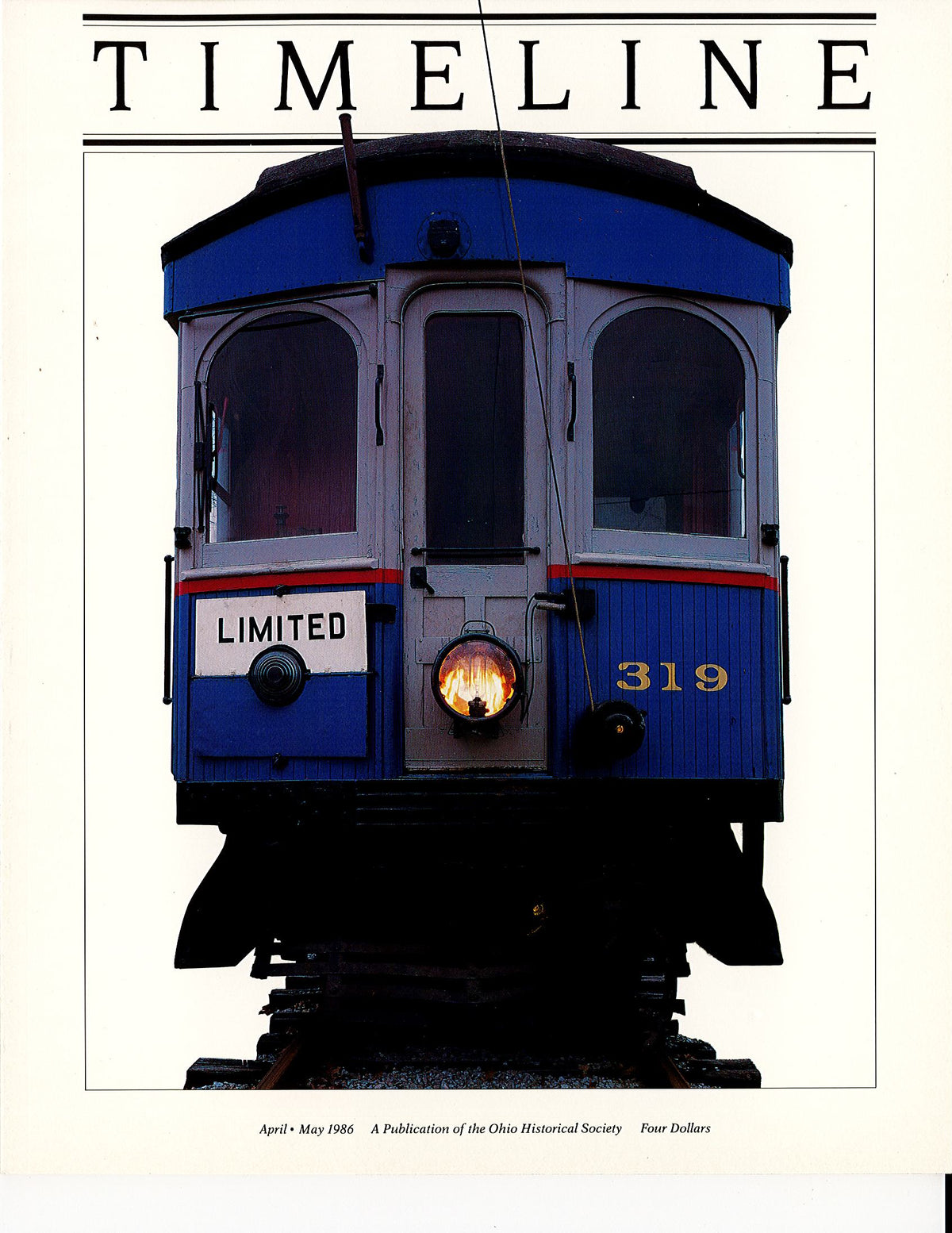 1986 Apr/May Timeline Magazine | Ohio History Store