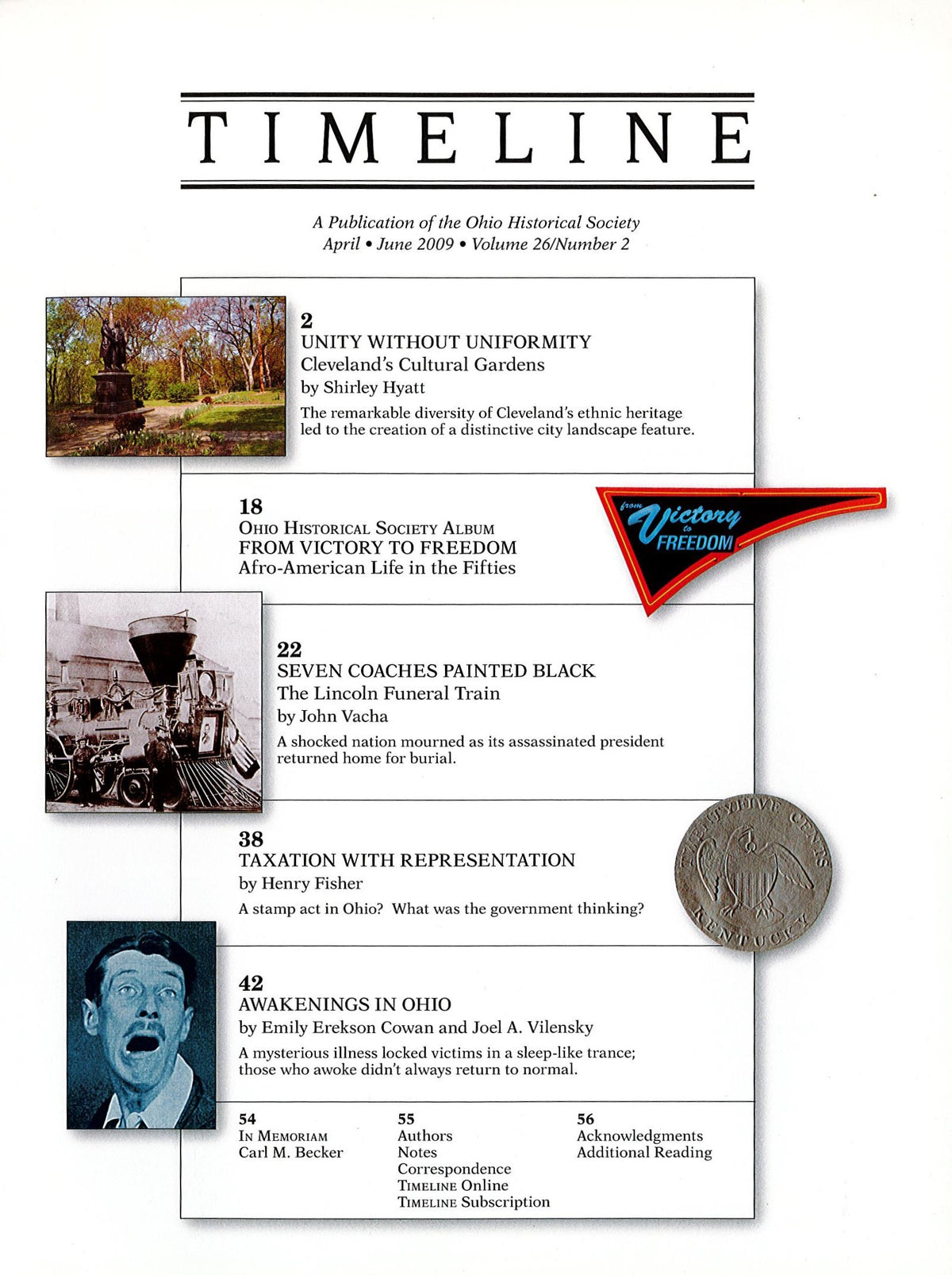 2009 Apr/June Timeline Magazine | Ohio History Store