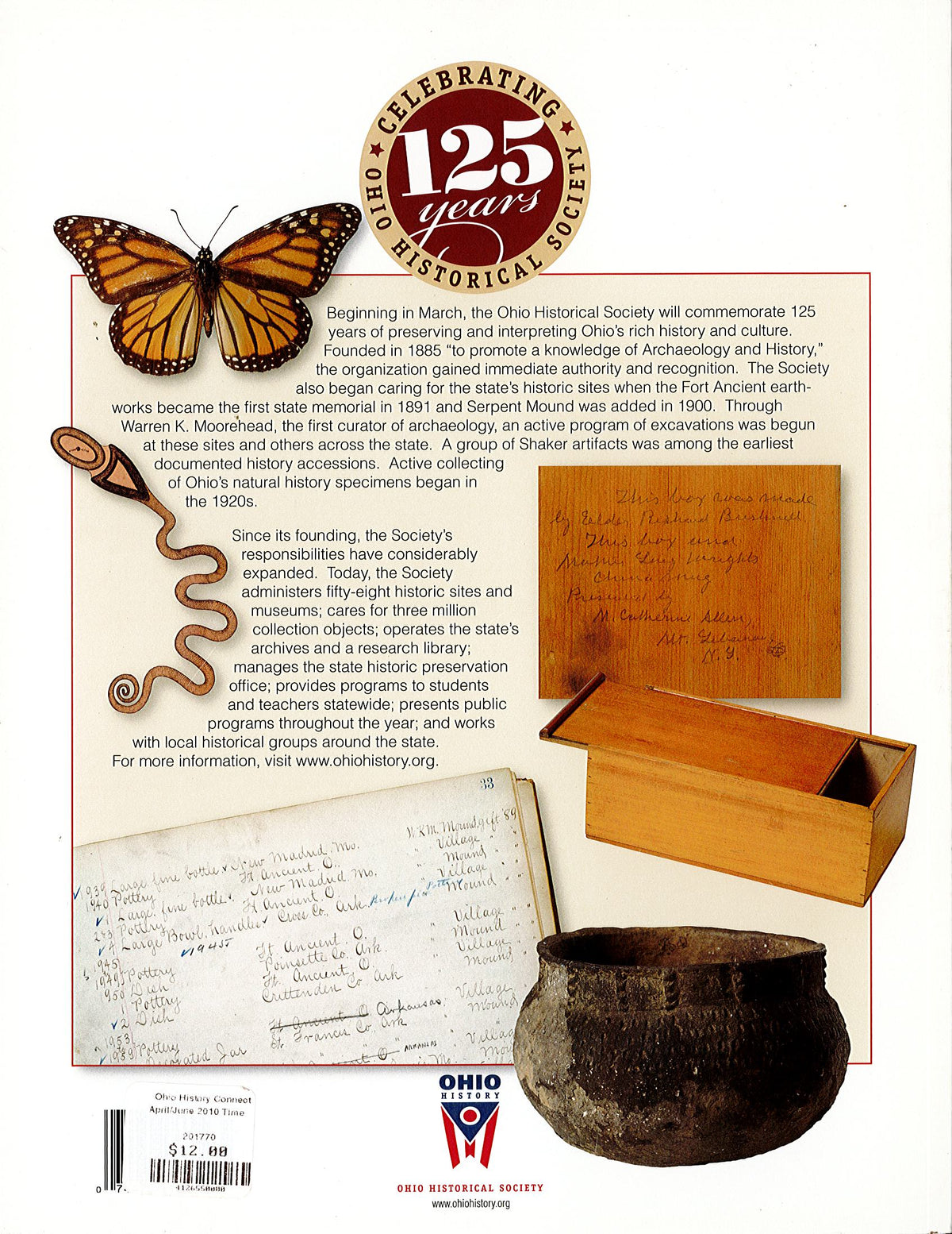 2010 Apr/June Timeline Magazine | Ohio History Store