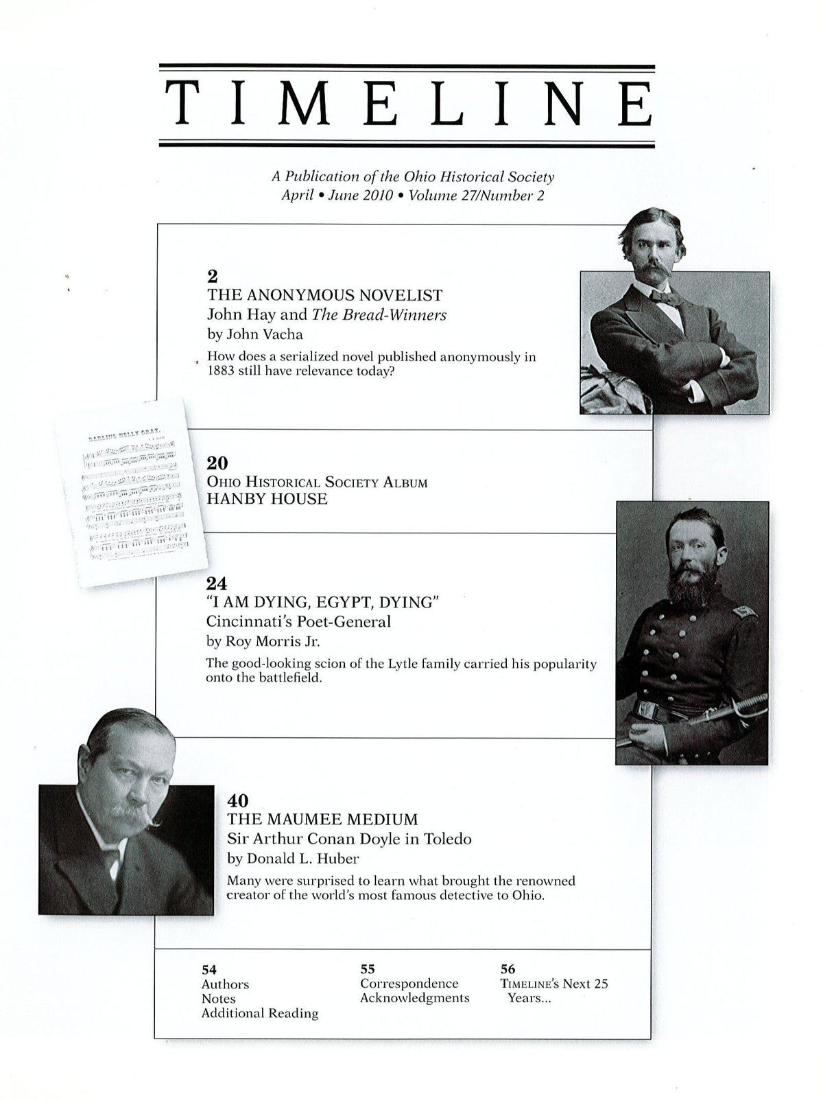 2010 Apr/June Timeline Magazine | Ohio History Store