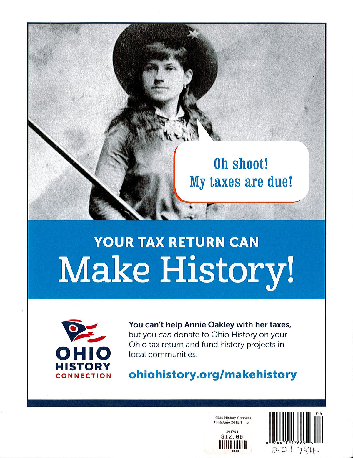 2015 Apr/June Timeline Magazine | Ohio History Store