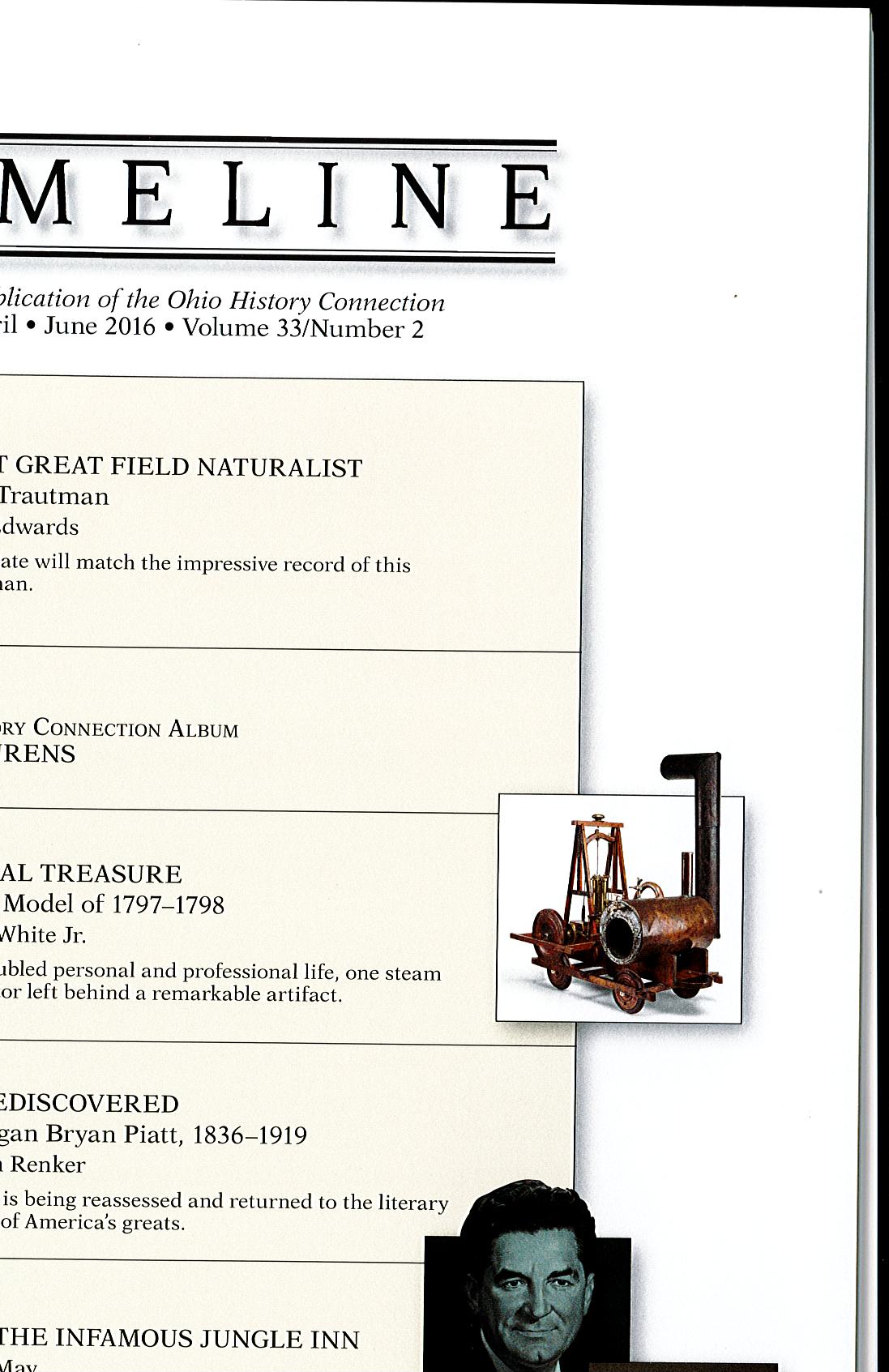 2016 Apr/June Timeline Magazine | Ohio History Store