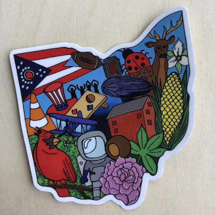 Ohio Symbol Sticker | Ohio History Store