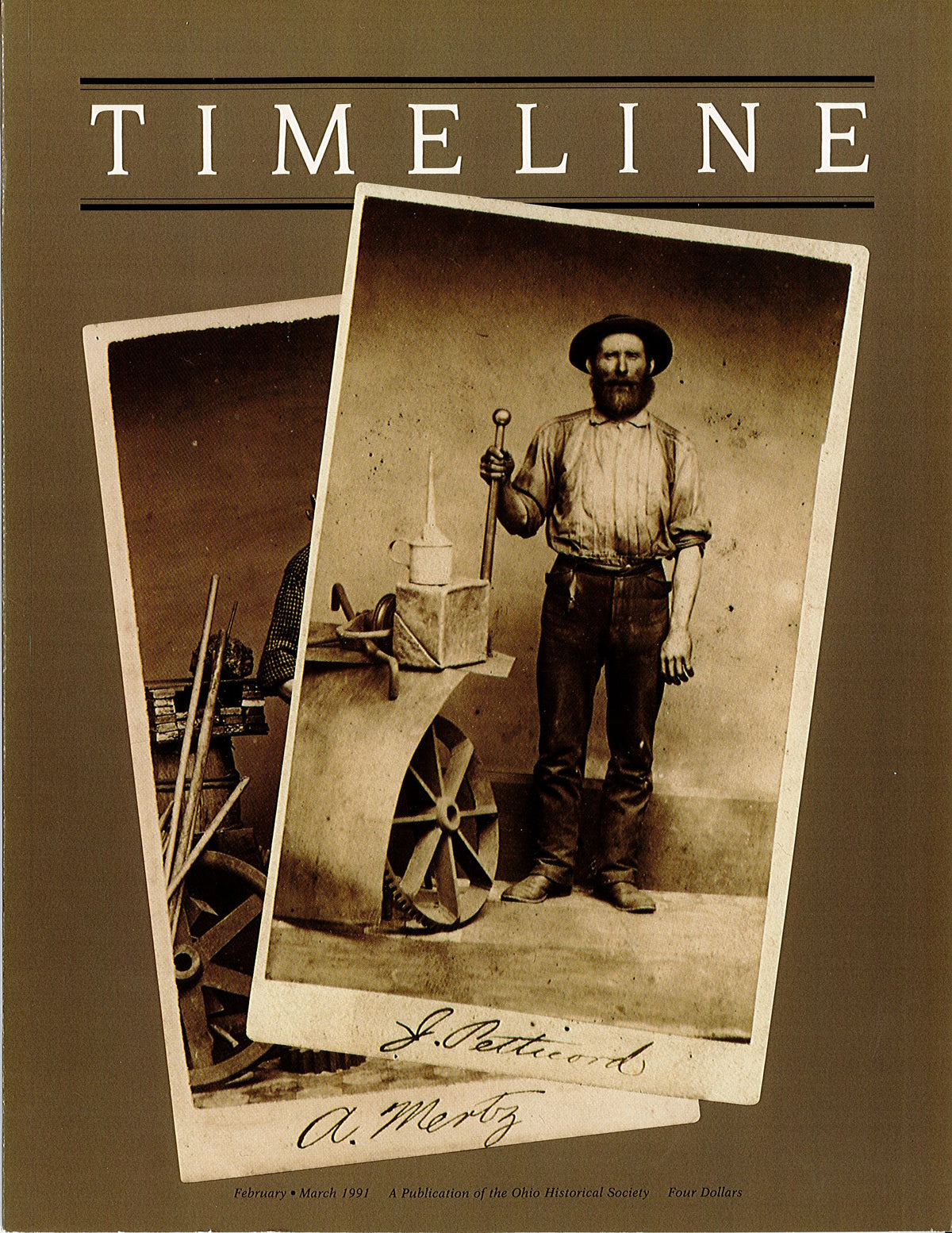 1991 Feb/March Timeline Magazine | Ohio History Store