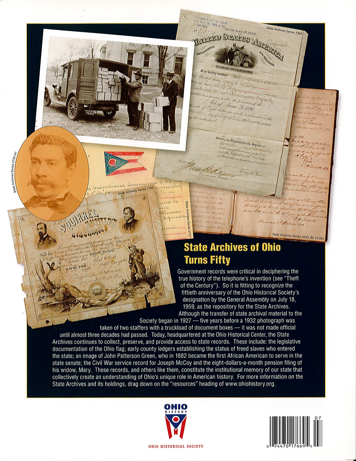 2009 July/Sept Timeline Magazine | Ohio History Store