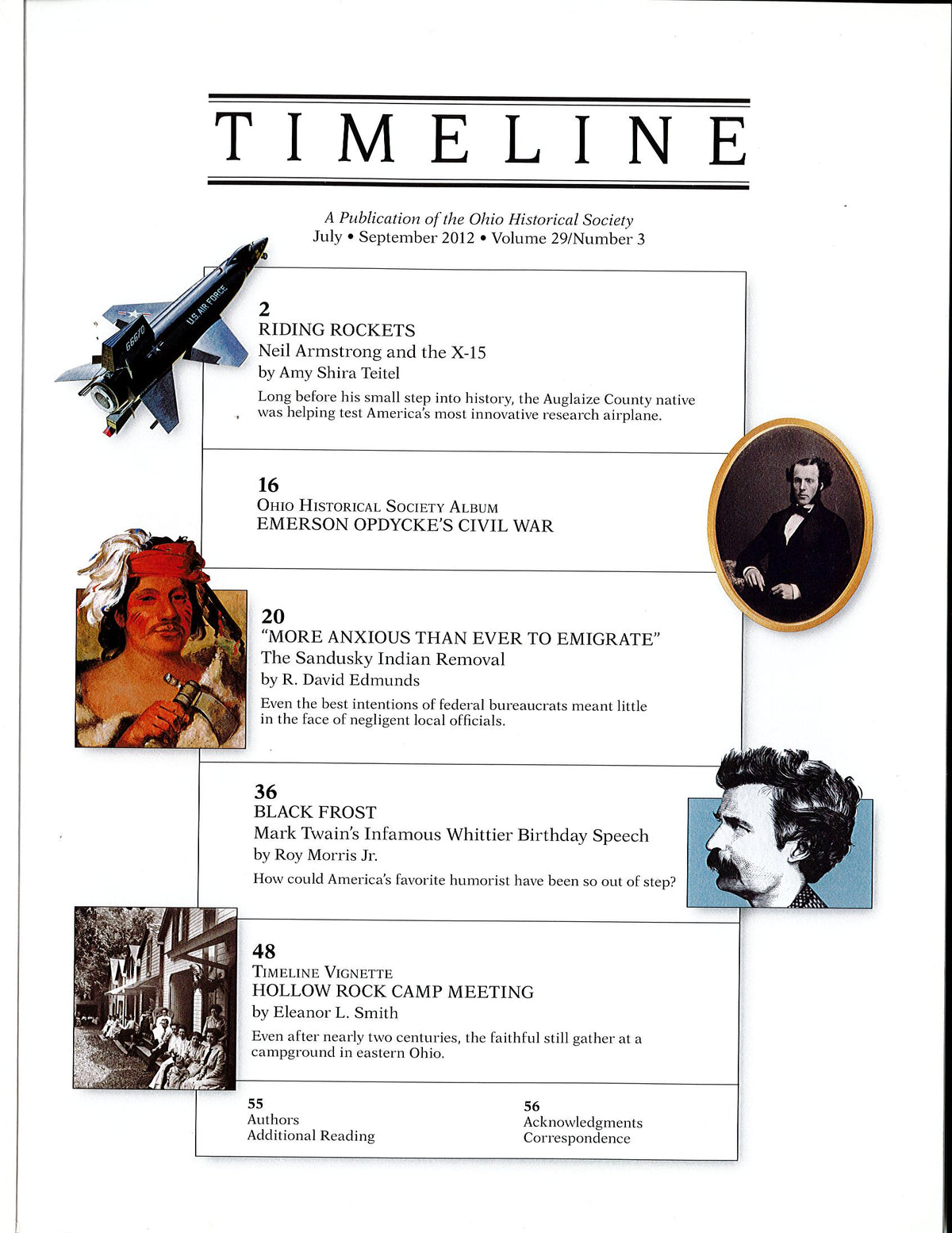 2012 July/Sept Timeline Magazine | Ohio History Store