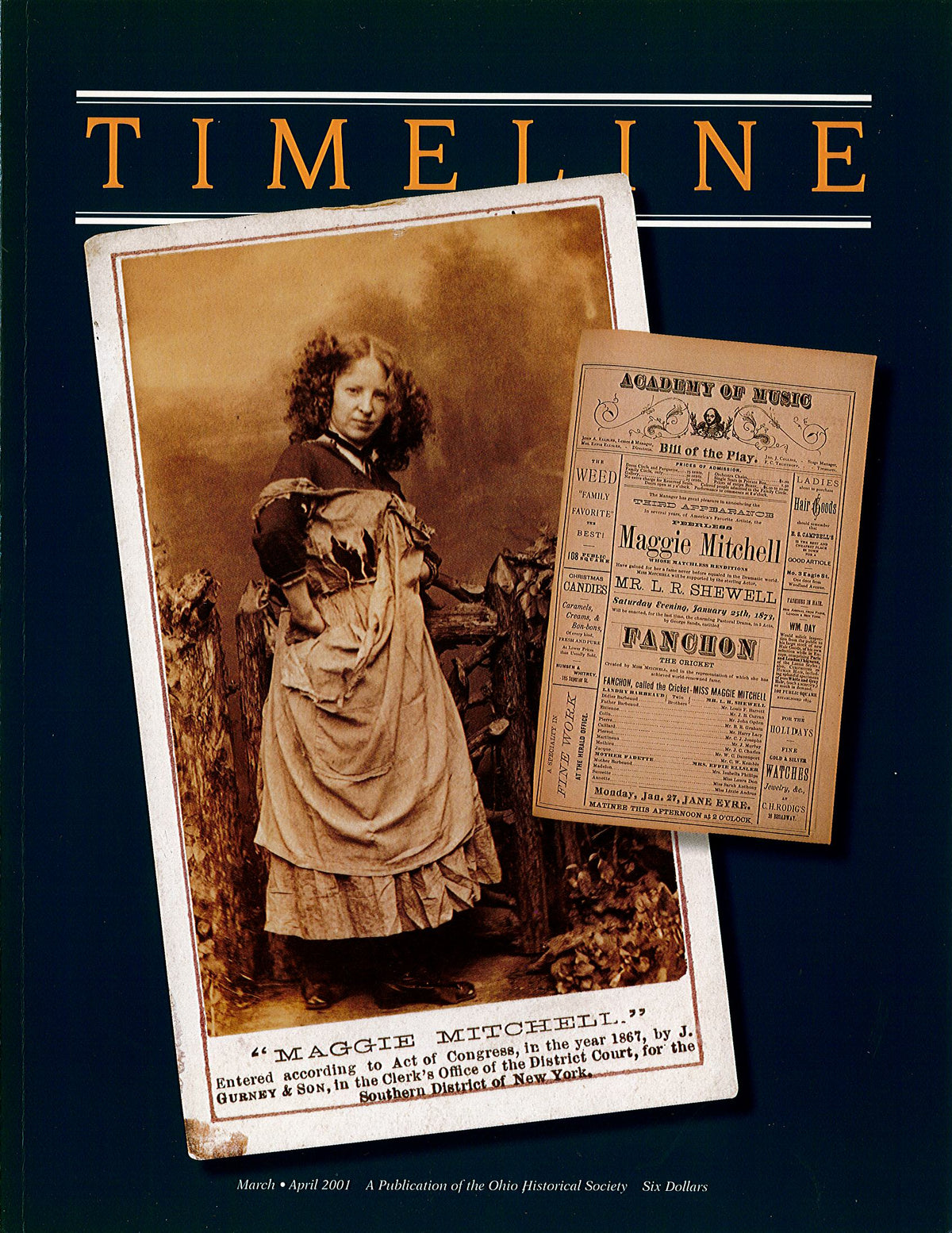 2001 March/Apr Timeline Magazine | Ohio History Store