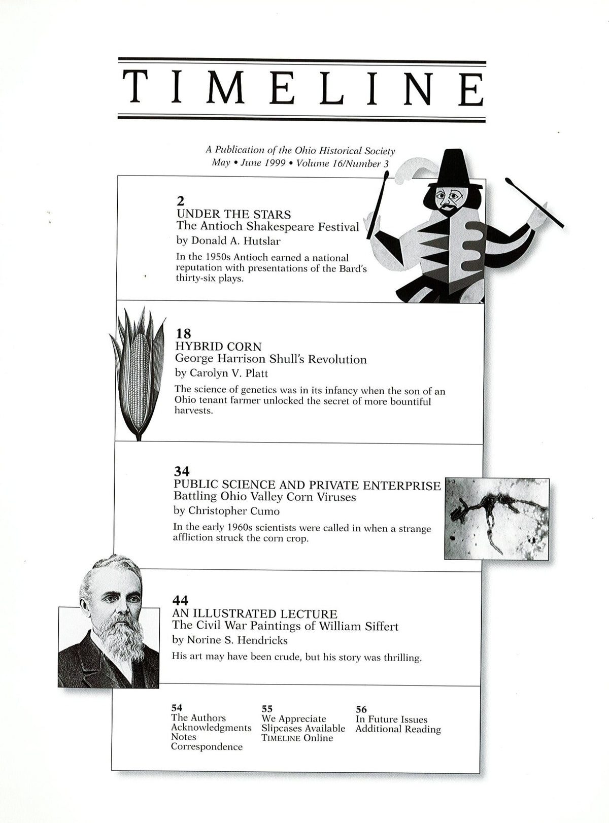 1999 May/June Timeline Magazine | Ohio History Store