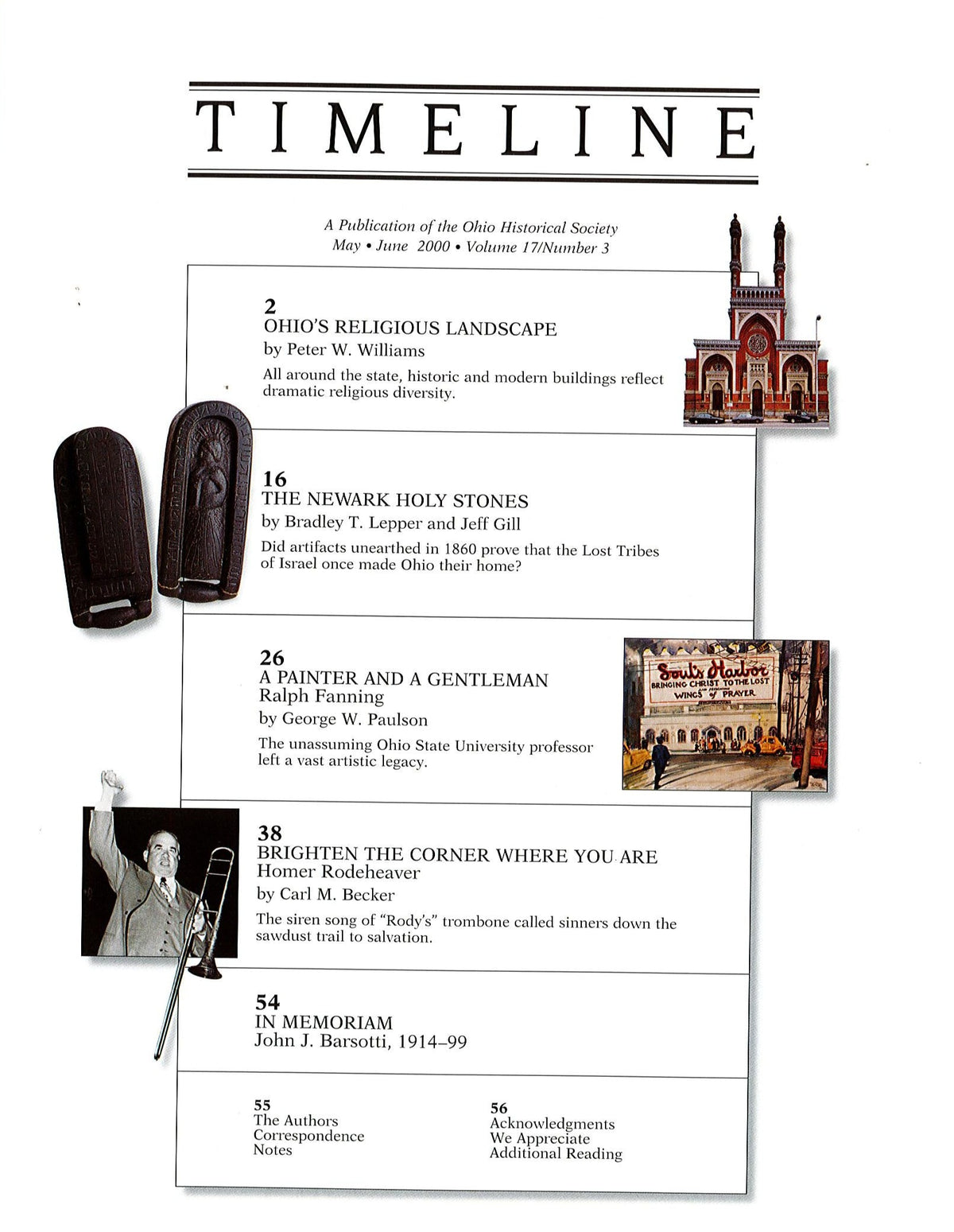 2000 May/June Timeline Magazine | Ohio History Store