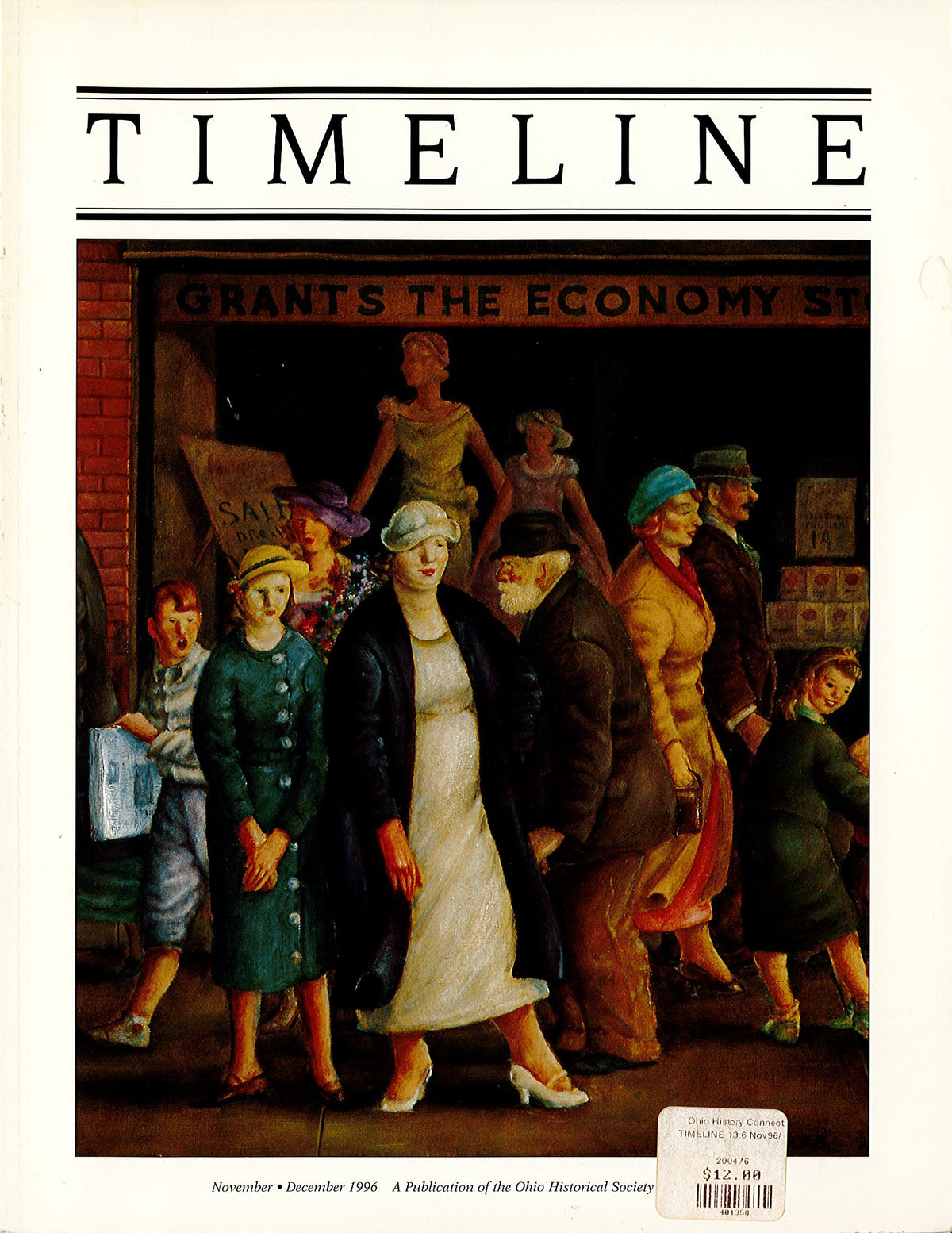 1996 Nov/Dec Timeline Magazine | Ohio History Store