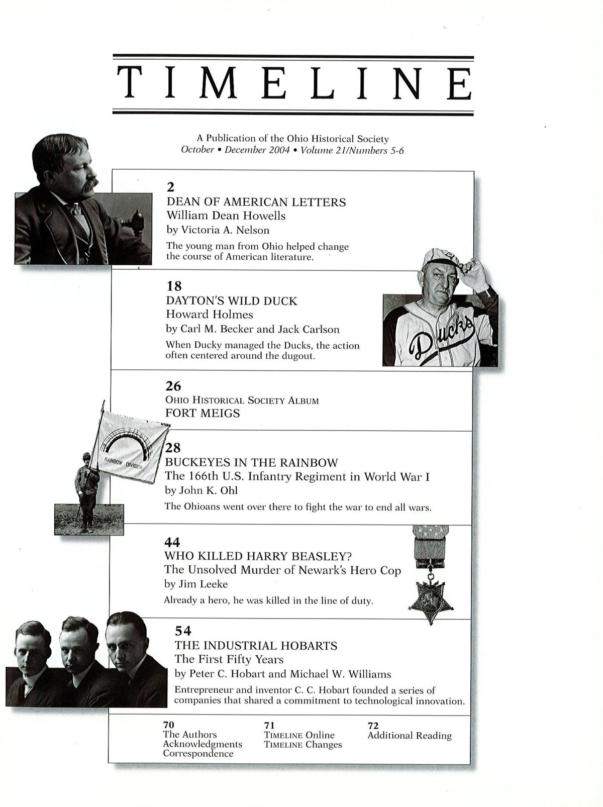 2004 Oct/Dec Timeline Magazine | Ohio History Store