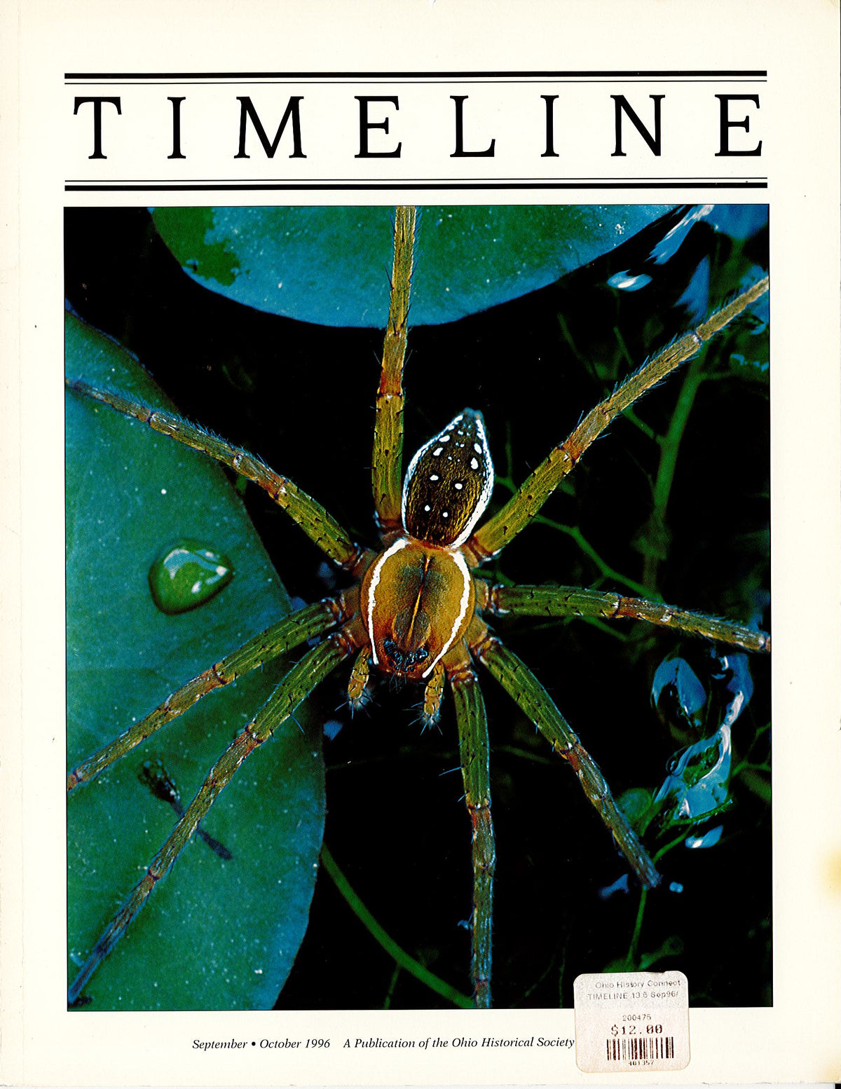 1996 Sept/Oct Timeline Magazine | Ohio History Store
