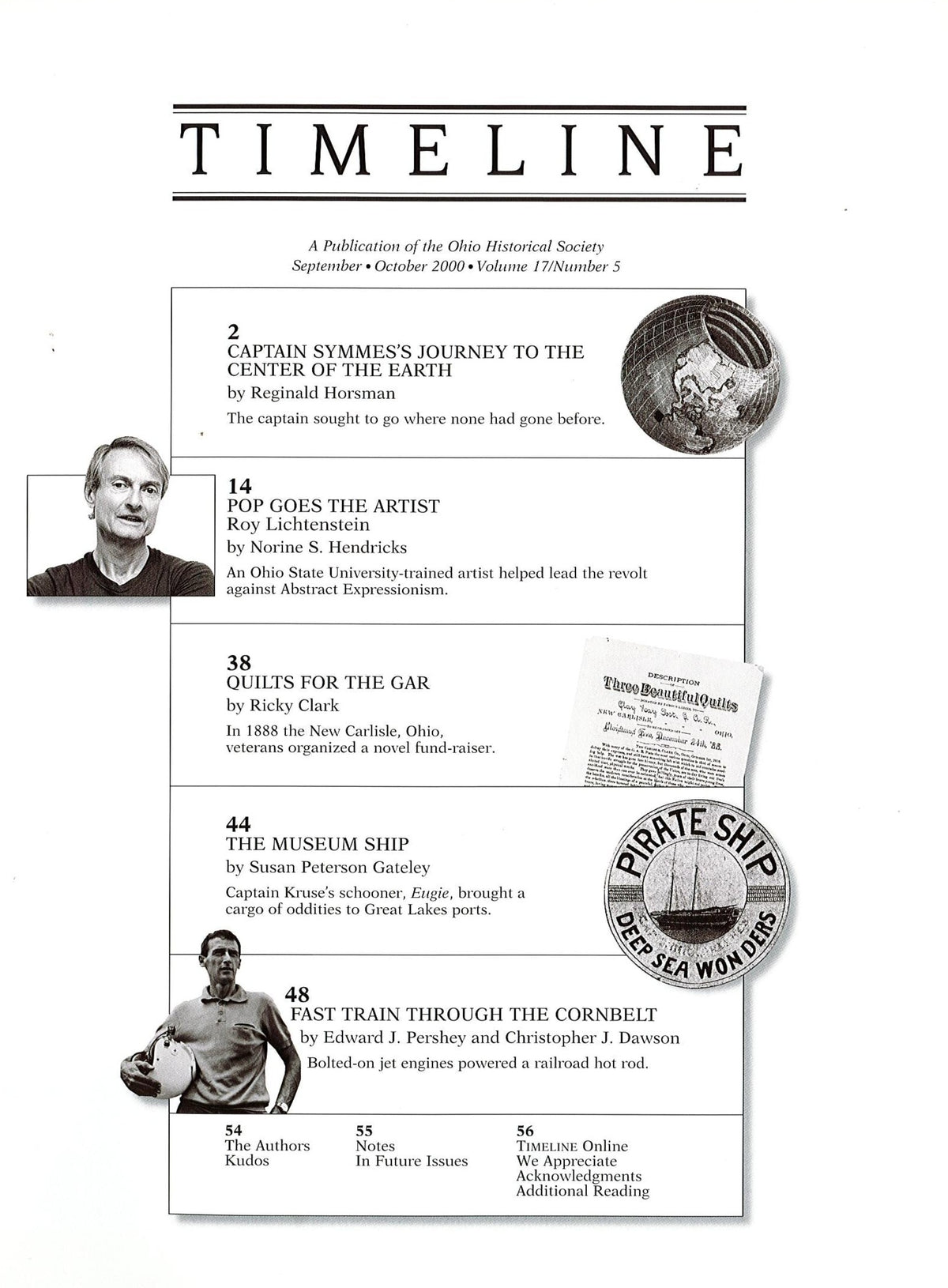 2000 Sept/Oct Timeline Magazine | Ohio History Store