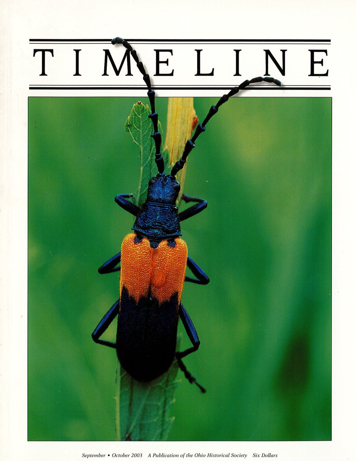 2003 Sept/Oct Timeline Magazine | Ohio History Store