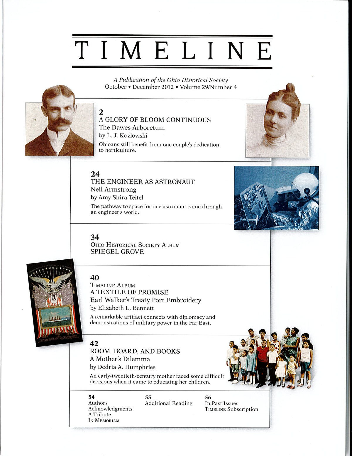 2012 Oct/Dec Timeline Magazine | Ohio History Store